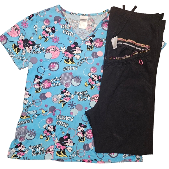 Smart Scrubs | Other | Disneys Minney Mouse Scrub Set | Poshmark